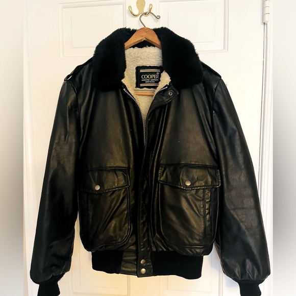 Jackets & Coats | Vintage 7s Leather Bomber Jacket | Poshmark